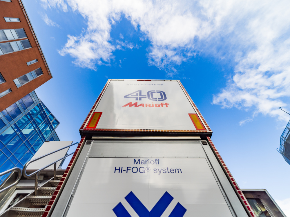 Marioff HI-FOG® - Leader in water mist fire protection