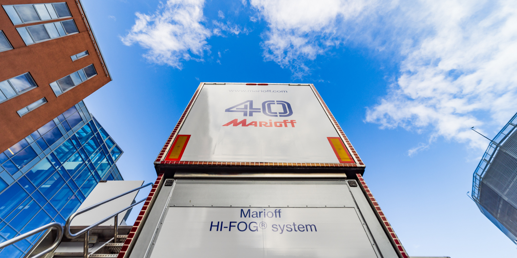 Marioff 40th anniversary roadshow - Marioff HI-FOG®